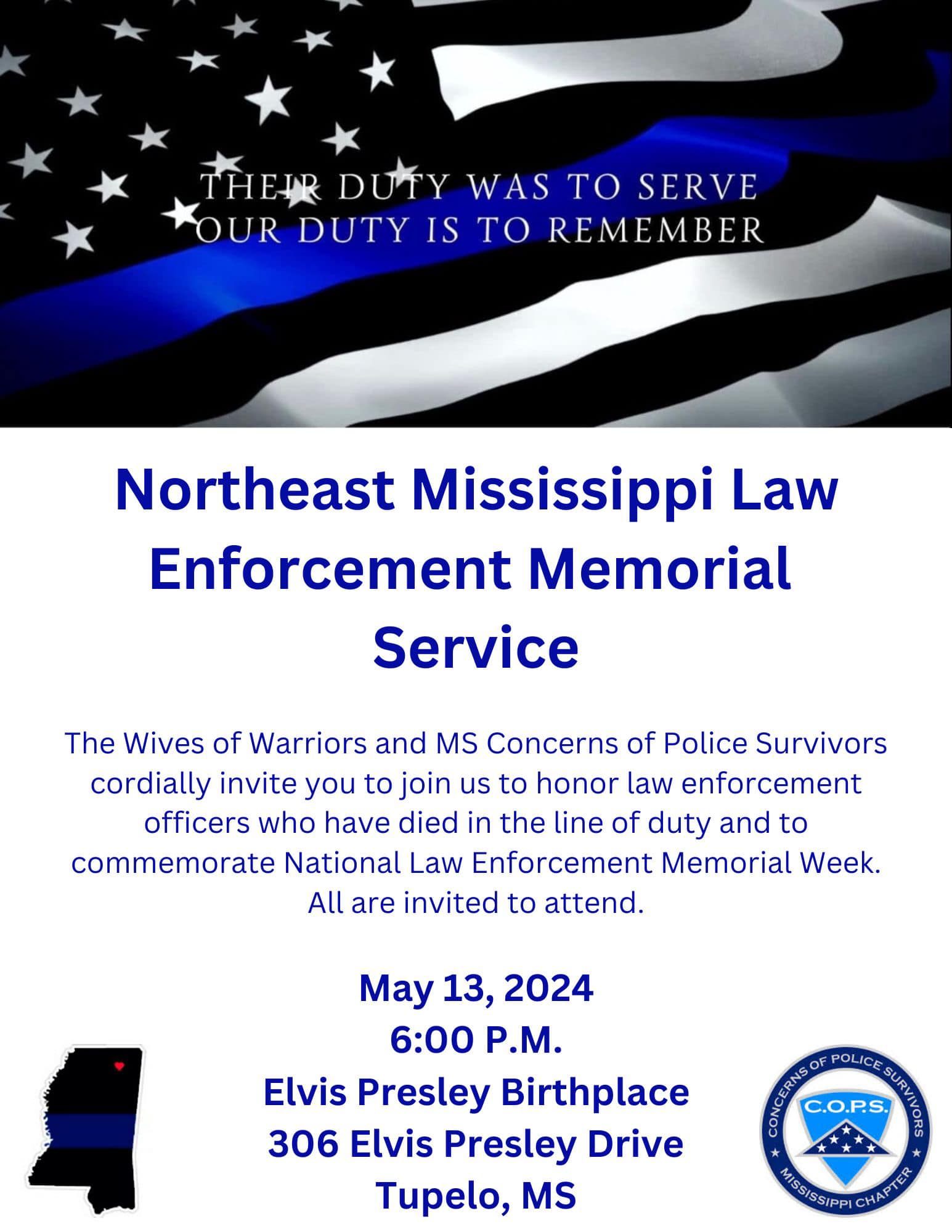 NEMS Law Enforcement Memorial Service – Tupelo 360
