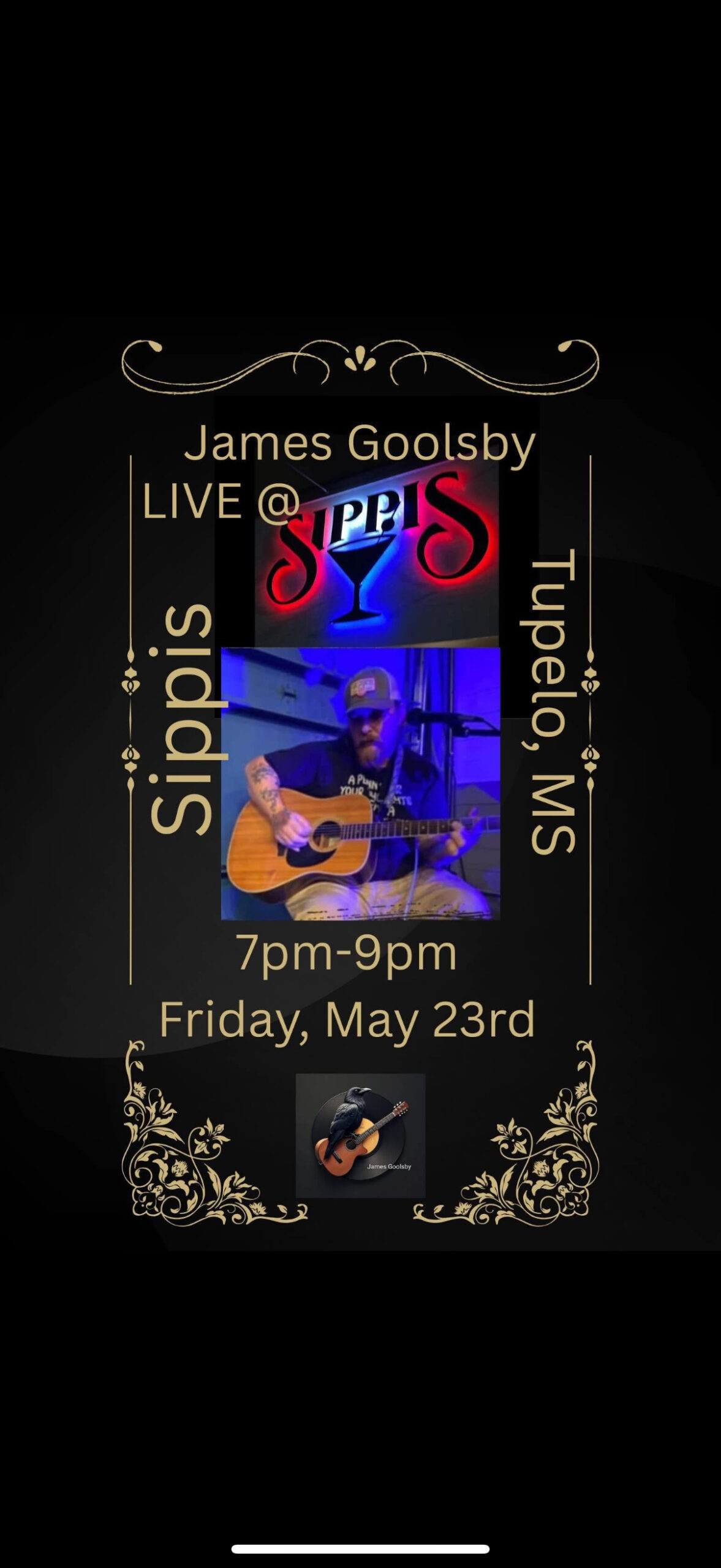 James Goolsby at Sippi’s – Tupelo 360